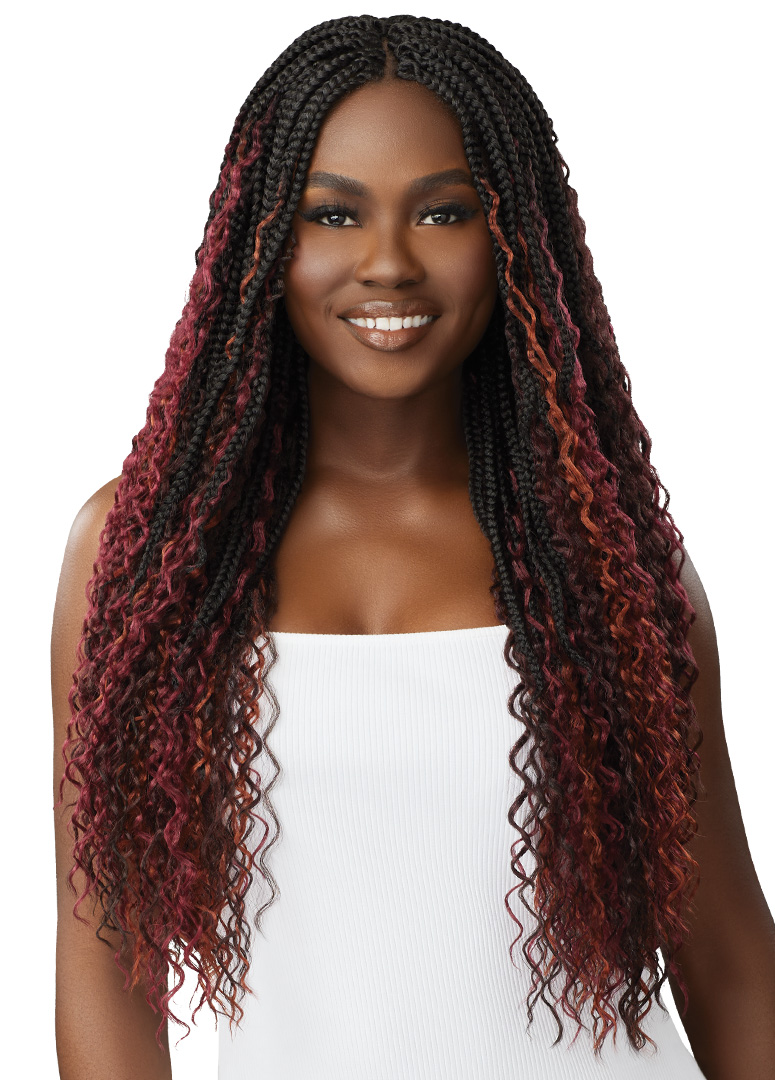 Twisted Box Braids